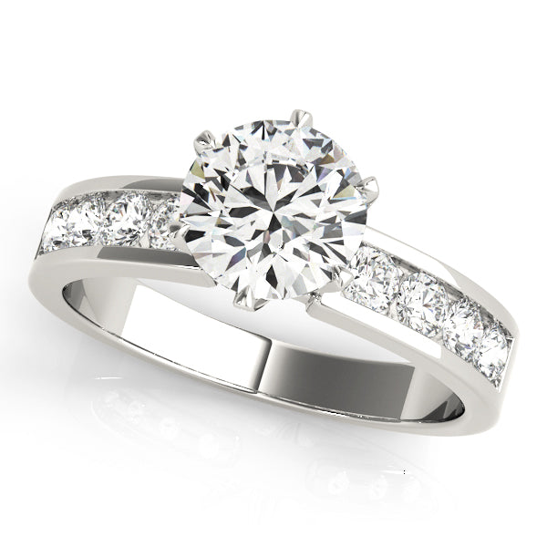 Channel Set Engagement Rings – Rondels Jewelry | Engagement Rings ...